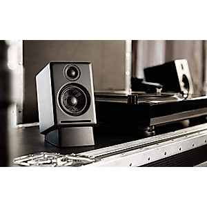 Audioengine A2 Plus Wireless Bluetooth Desktop Speakers - 60W Computer Speakers for Music and Gaming