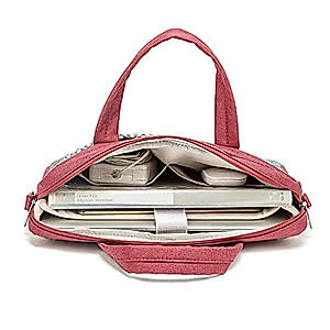 Kinmac Laptop Messenger Shoulder Case Bag Computer Briefcase For MacBook Air/Pro 13 inch,iPad Pro 12 inch,MacBook Pro 14 inch and 13 inch - 14 inch Laptop (Bohemian)