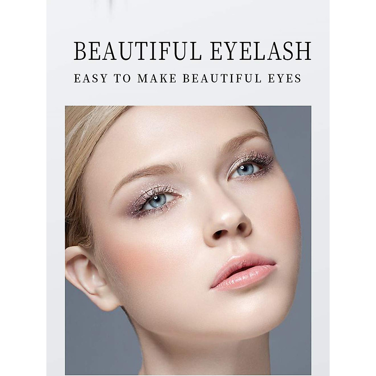 MiDenso 4D Lash Mascara Silk Fiber Eyelash Mascara Waterproof Thicker Longer Voluminous Eyelashes Makeup Long Lasting Glitter Eyelash Double Head 2 Effect and Natural