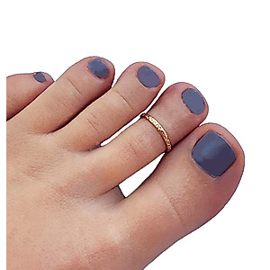 Toe Ring | Hawaiian Breeze 14K Gold Fill Adjustable Toe Ring | 14k Gold Filled