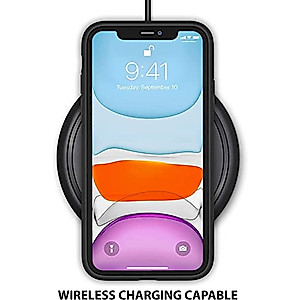 Moduro Minimalist Case for iPhone 13 Mini, Ultra Thin [1.5mm] Slim Fit Flexible Soft TPU Case (Black)