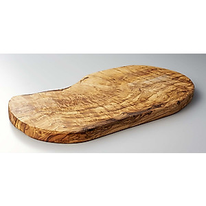 Naturally Med Olive Wood Cutting Board/Cheese Board, 14" L