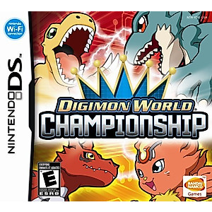 Digimon World Championship Cartridge Games Card Compatible with NDS/ 3DS / DSi / DSL / 2DSXL/ 3DSXL (Reproduction Version)