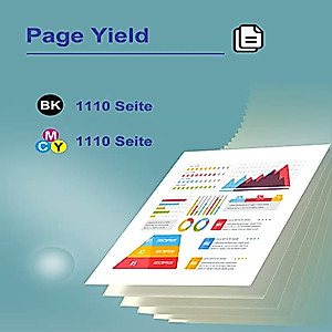 822XL Remanufactured for Epson 822XL Ink Cartridges Black for Epson 822 XL T822 to use for Epson Workforce Pro WF-3820 WF-4820 WF-4830 WF-4833 WF-4834 Printer (2-Black)