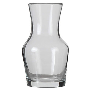 Lily's Home Individual Glass Wine Decanters, Miniature Personal Size Carafes Ideal for Dinner Parties and Wine Tastings, Makes Wonderful Gift (8.4 oz. Each, Set of 4)