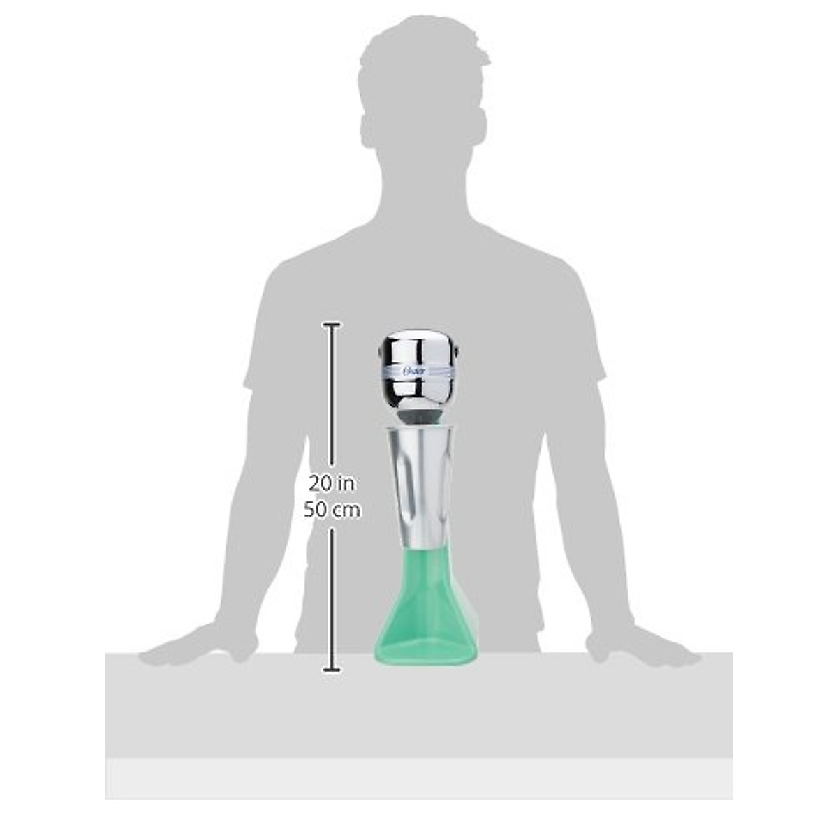 Oster 002523-013-00 Soda Fountain, Medium, Green