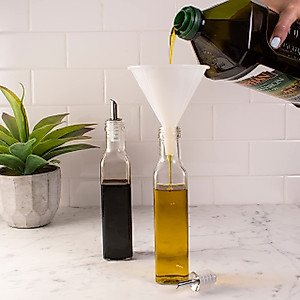 Hutzler 8-Ounce Plastic Funnel, Natural