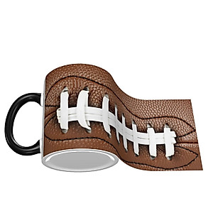 Augenstern Ceramic Coffee Mug 3d American Football Novelty Tea Cup