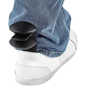 TUOREN Foot Heel Shaker Percussion Musical Instrument for Cajon Drummers and Band Accompaniment