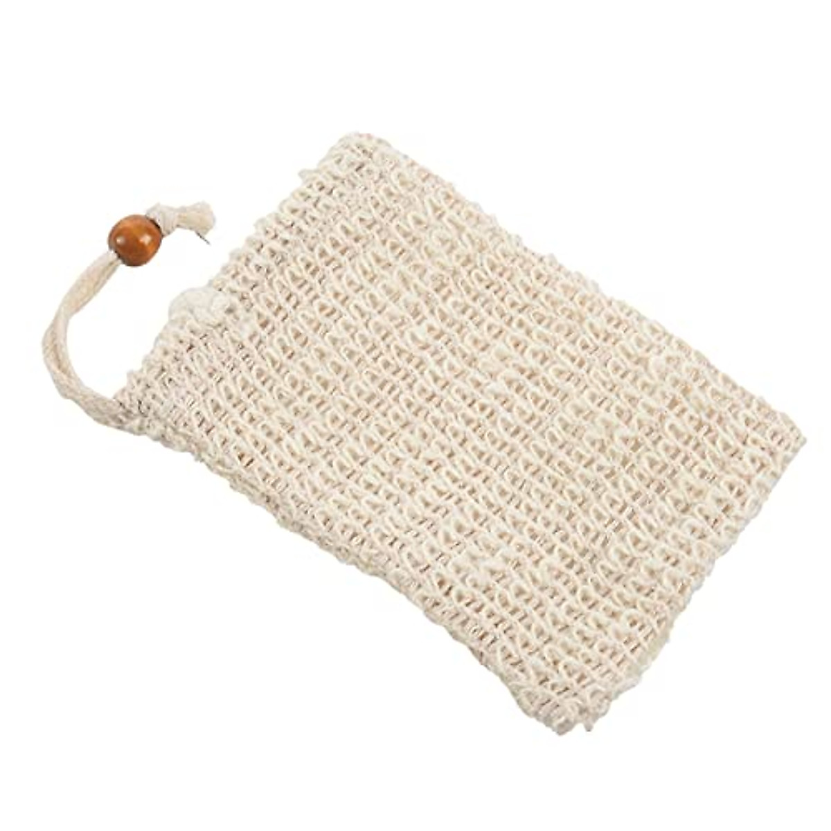 INGVY Dry Brushing Body Brush Exfoliating Soap Bag Natural Soap Saver
