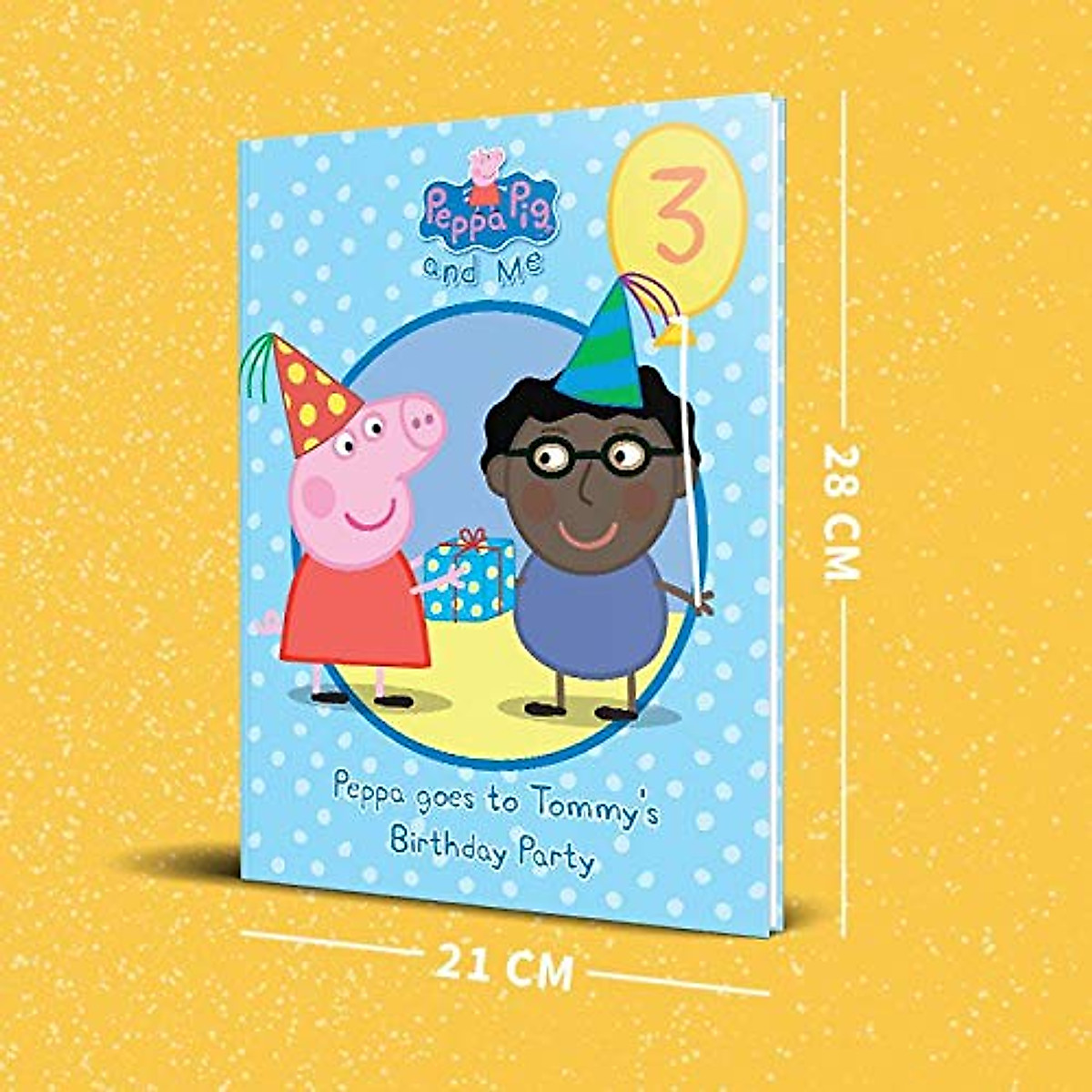 Peppa Pig Personalized Book: Your Peppa Pig Birthday Party (Blue) (Large Softback)