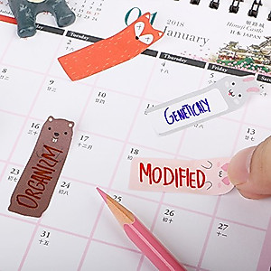 Eagle Cute Cartoon Animal Sticky Notes, Page Markers, 15 Sheets per Pad, 8 Pads per Set, 3 Sets, Total 360 Sheets (Pink)