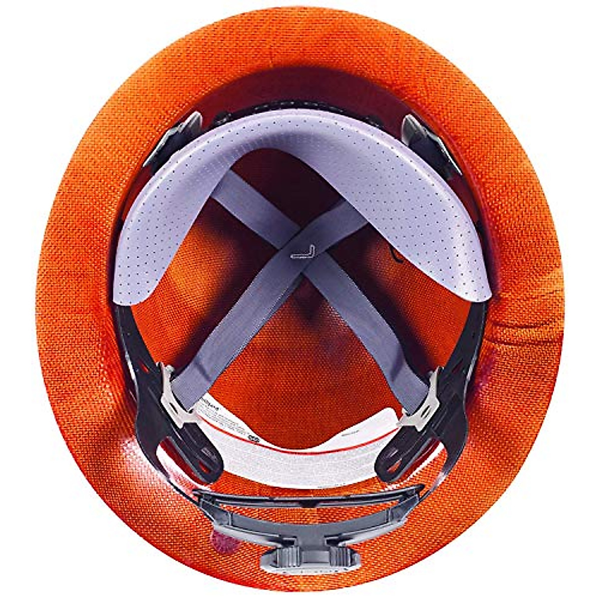 MSA 10126693 Fas-Trac III Replacement Suspension - 4-Point Attachment, Size: Large, Skullgard Helmet Accessory, Cap-Style Hard Hat Suspension, Adjustable Component, Replaceable & Durable Gear, BLACK