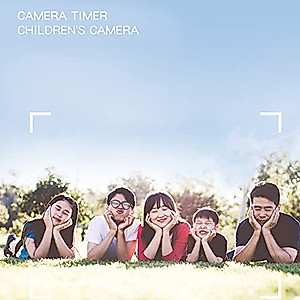 Kids Camera Point and Shoot Digital Cameras, Digital Camera for Boys and Girls - 40MP Children's Camera with 2.4 inch LCD Screen, Full HD 1080p Rechargeable Electronic Mini Camera