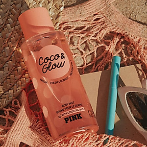 Victoria's Secret Pink Coco & Glow Mist for Women, 8.4 Ounce (Coco & Glow)