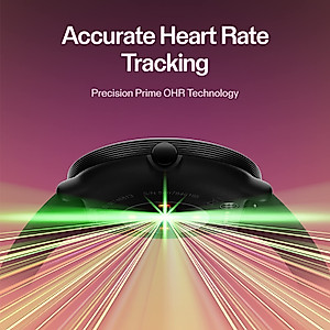 Polar Ignite 3 Series Fitness Tracking Smartwatch with AMOLED Display, GPS, Heart Rate Monitoring, Sleep Analysis, and Real-Time Voice Guidance; S-L, for Men or Women, Night Black