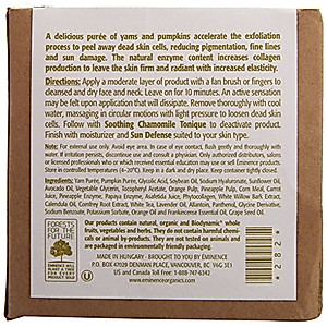 Eminence Yam and Pumpkin Enzyme Peel Ounce, Brown, 2 Fl Oz