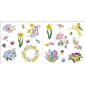 Bunches of Botanicals Sticker Book (Over 500 stickers!)