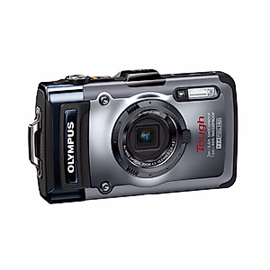 Olympus TG-1iHS 12 MP Waterproof Digital Camera with 4x Optical Zoom,Silver