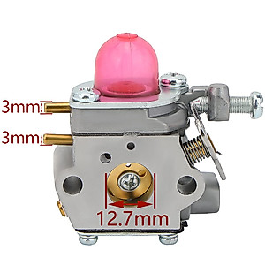 ATVATP 753-06190 BL110 WT-973 Carburetor for Troy Bilt TB22 TB22EC TB32EC Carburetor TB80EC YM21CS TB21EC TB2040XP String Trimmer Bolens BL160 BC210 BC280 CC212 Tiller Murray M2500