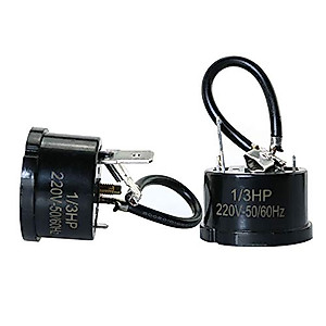ToToT 2pcs 1/3HP-250W Refrigerator Thermal Overload Protector Compressor Replacement Part for Mini Refrigerator, Wine Center and Beverage Cooler ToToT 2pcs 1/3HP-250W Refrigerator Thermal Overload Protector Compressor Replacement Part for Mini Refrigerato