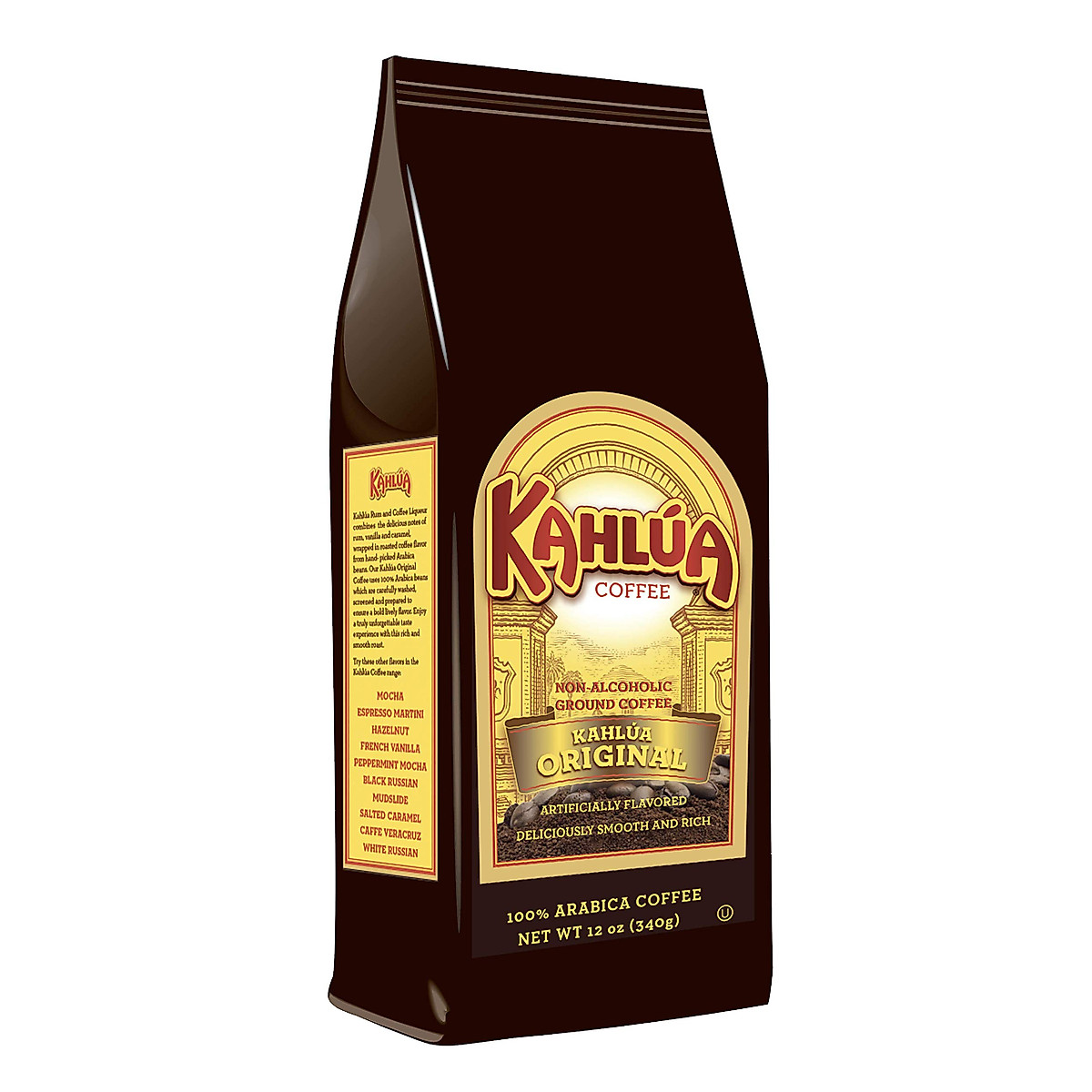 White House Coffee Kahlua Gourmet Ground Coffee, Original, Kahlua Original, Vanilla , 12 oz