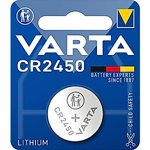 Varta VCR2450 Electronic Lithium 3V Battery for Cameras/MP3 Player and GameBoy (Blue Silver)