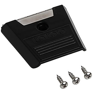 Igloo Hybrid Stainless and Plastic Latch (3.38 L x 0.57 W x 0.57 D Inches) - Black/Silver