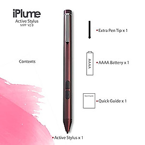iPlume Stylus, MPP V2.0 for Surface Series and MPP Enabled Devices on Description, Not Compatible with Chrome OS