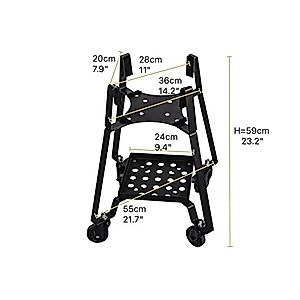 VESSILS 4-Wheel Rolling Cart for 13'' (9.8-in Wide) Kamado
