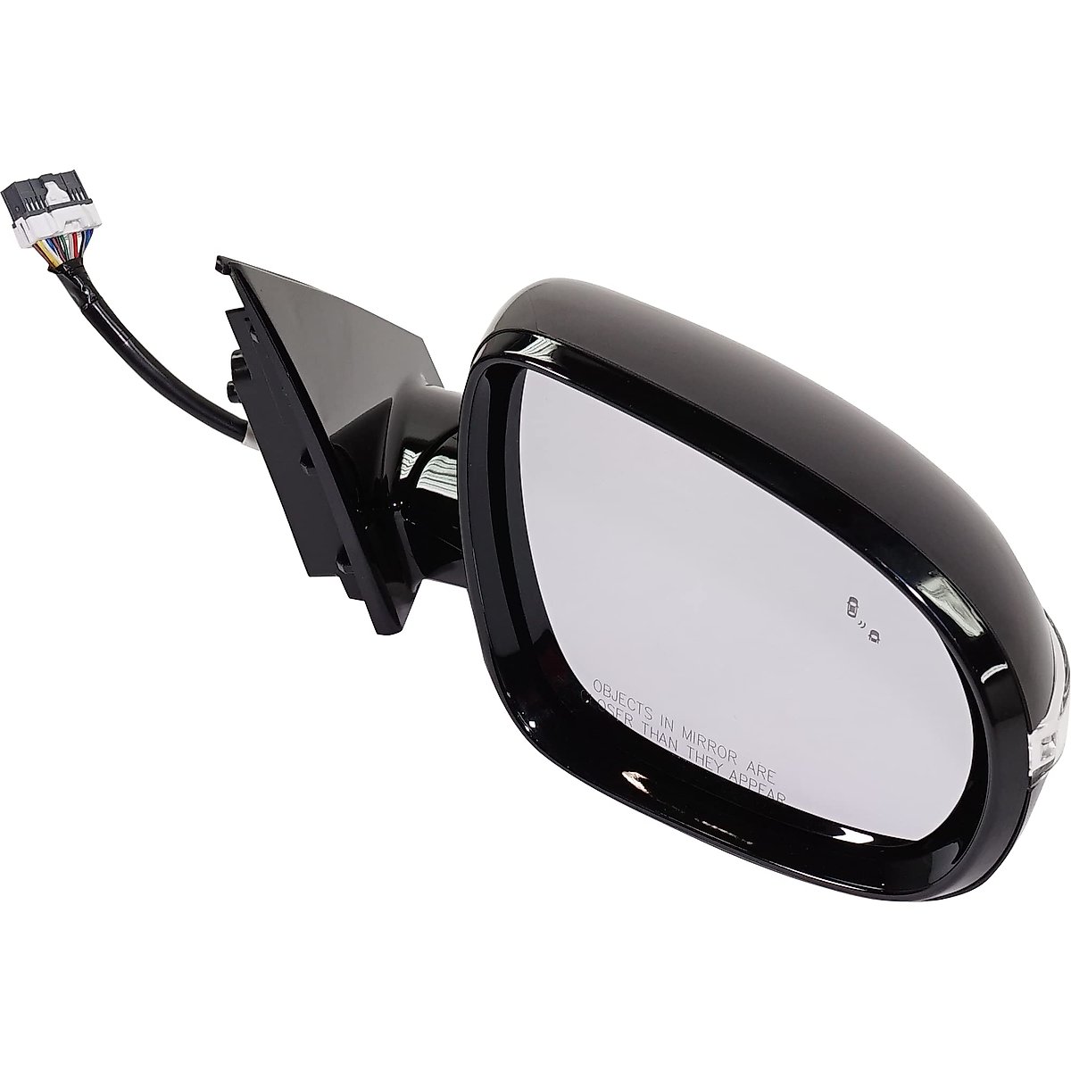 Kool Vue Passenger Side Power Heated Mirror for Kia Sorento 2016-2018 Power Fold With Signal Light, Blind Spot Monitor & Memory Paintable