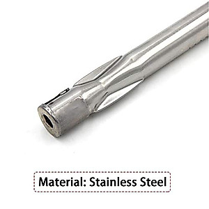 VICOOL Repair Parts Replacement for Grill Master 720-0697, Sunbeam 720-0697, Nexgrill 720-0783C, 720-0783E Gas Grill Models Stainless Steel Burner Tube, Heat Plates