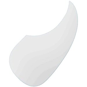 Transparent Acoustic Guitar Pickguards, PVC Droplets Self-adhesive, 41” Pick Guard Protects Your Guitar Surface (Water Drop)