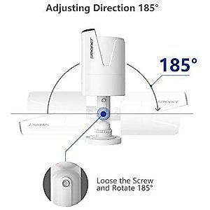 SMONET 3MP Wireless IP Camera Outdoor, Replacement and Extra Camera 3MP Wireless Security Camera System Only. High Resolution IR Cut 65Ft Night Vision.Check If It Can Work for You Before Your Order…
