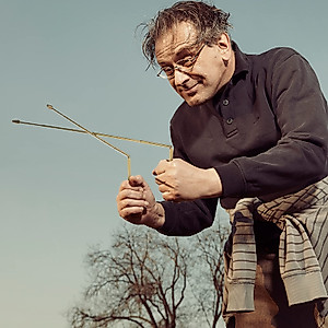 Jadive 3 Pieces Divining Rods Copper and Dowsing Pendulum for Ghost Hunting, Energy Healing, Divining Water includes 2 Retractable Divining Rods with Copper Handle and 1 Pendulum Pendant(Gold)