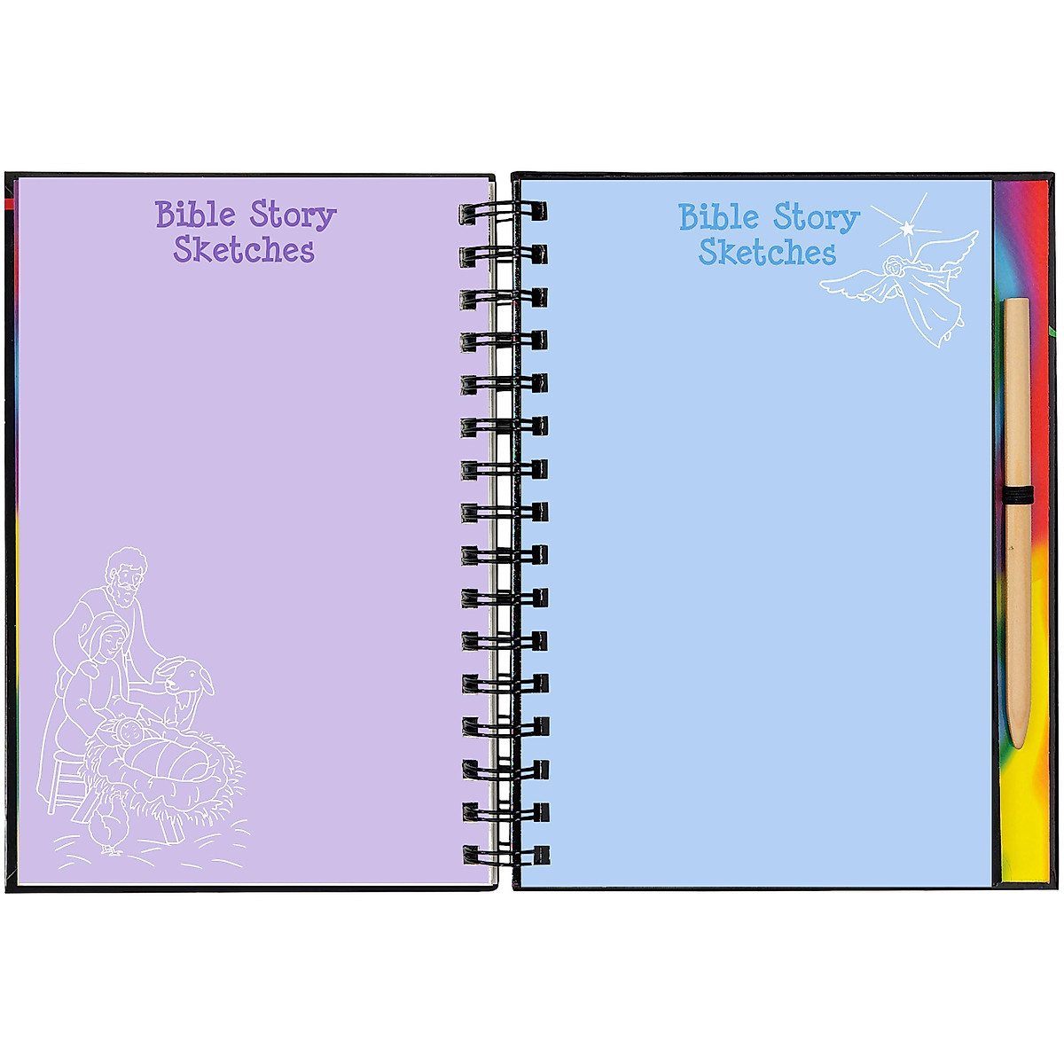 Scratch & Sketch Bible Stories (Trace Along) (Scratch and Sketch Trace-along)