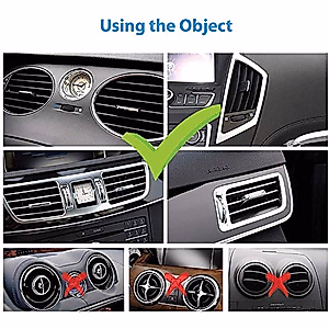 Beam Electronics Car Phone Holder Mount, Phone Car Air Vent Mount Holder Cradle Compatible for iPhone 12 11 Pro Max XS XS XR X 8+ 7+ SE 6s 6+ 5s 4 Samsung Galaxy S4-S10 LG Nexus Nokia