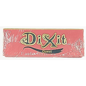 Dixit Quest Board Game - Expand Your Imagination with 84 New Cards! Creative Storytelling Game, Fun Family Game for Kids & Adults, Ages 8+, 3-6 Players, 30 Minute Playtime, Made by Libellud