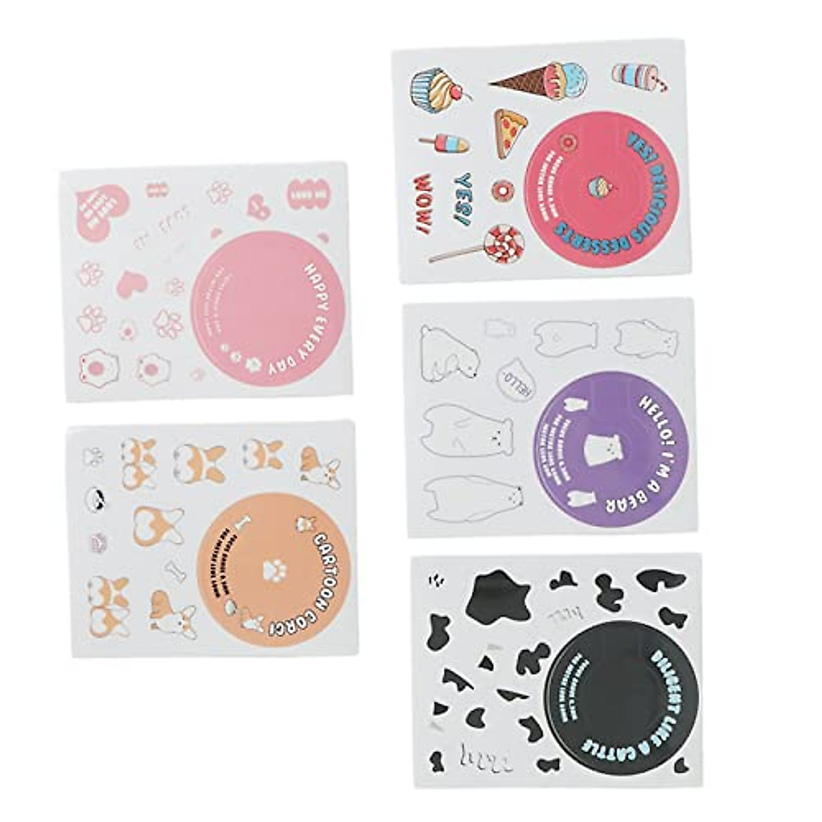 Innovative Decorative Stickers with Strong Adhesion to Camera Stickers, Protective Cover