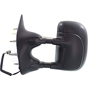 Garage-Pro Mirror Compatible with 2009-2014 Ford E-150, E-250, 2009-2016 E-350 Super Duty and E-450 Super Duty Towing, Driver Side, Power Glass