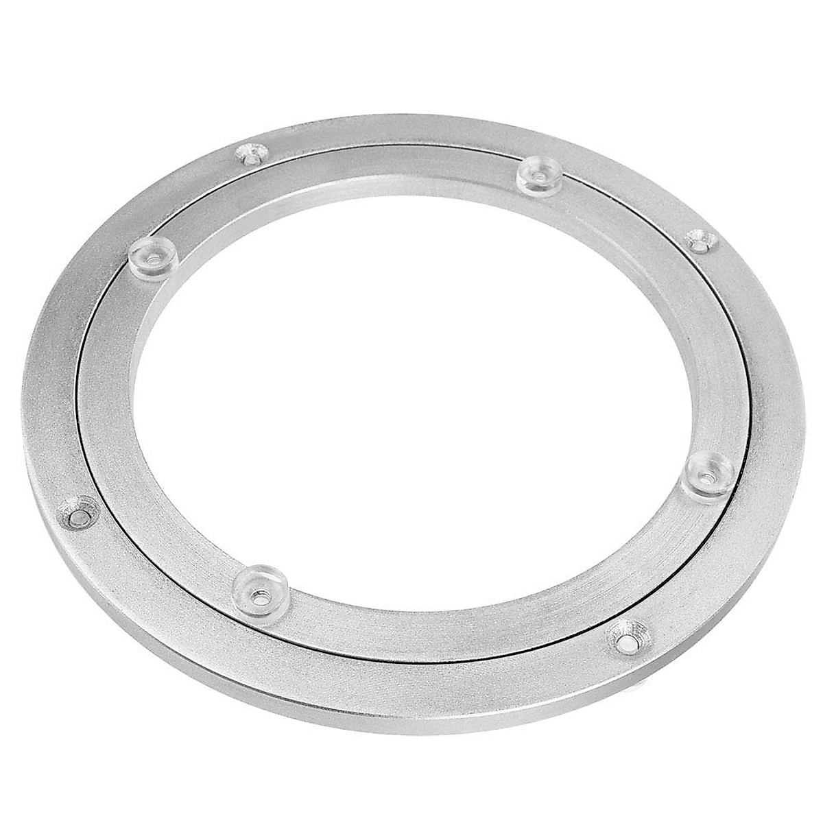 Round Display Base, Aluminum Alloy Rotating Base, Rotating Display Base, Anti-rust Non-slip for Furniture 8 inches Strong Load-bearing Cabinet