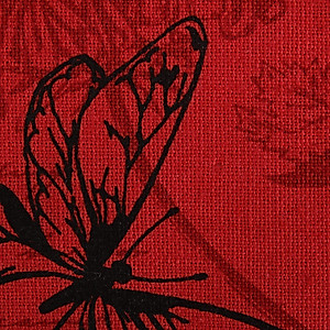 DII Botanical Print Tabletop Collection, Dishtowels, 18x28, Botanical Flowers 3 Piece