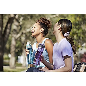 Contigo Ashland 2.0 Water Bottle, 24 oz - Leak-Proof Lid, Protective Spout Cover - Cupholder Friendly, Dishwasher Safe, BPA Free - Lavender