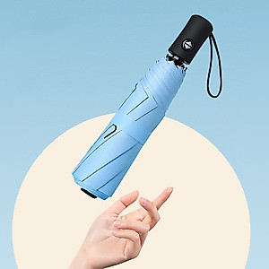 Automatic Travel Umbrellas Women Men, Unisex (Pink)