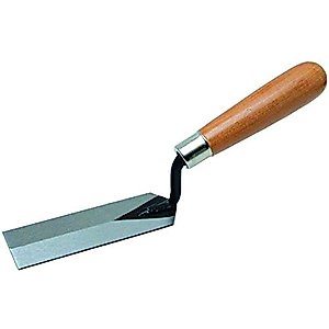 Marshalltown Masonry Margin Trowel, 5 Inches by 2 Inches, Carbon Steel Blade, Wood Handle, 97