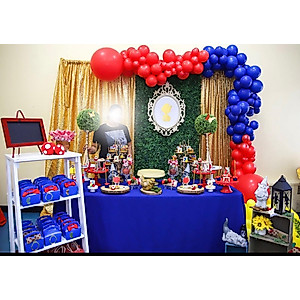 KADBANER Red balloons,12-inch latex balloons 50 pcs, wedding, birthday party, baby shower, Christmas party decorations