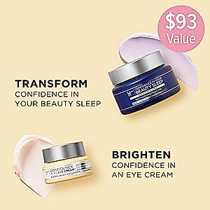 IT Cosmetics Beauty Sleep Set - Includes Confidence in Your Beauty Sleep (2 oz) & Confidence in an Eye Cream (0.5 oz)