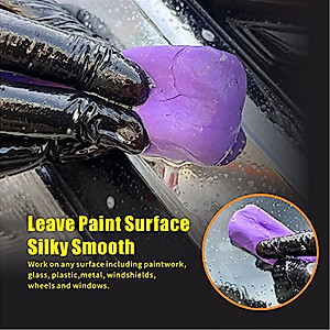 Clay Bar 3 Pack 300g(3x100g) Car Detailing Magic Clay Bars, Auto Clean Wash Bars, Deeply Cleanse The Paint Surface (Medium)