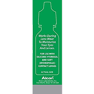 Opti-Free Puremoist Rewetting Drops, 12-mL