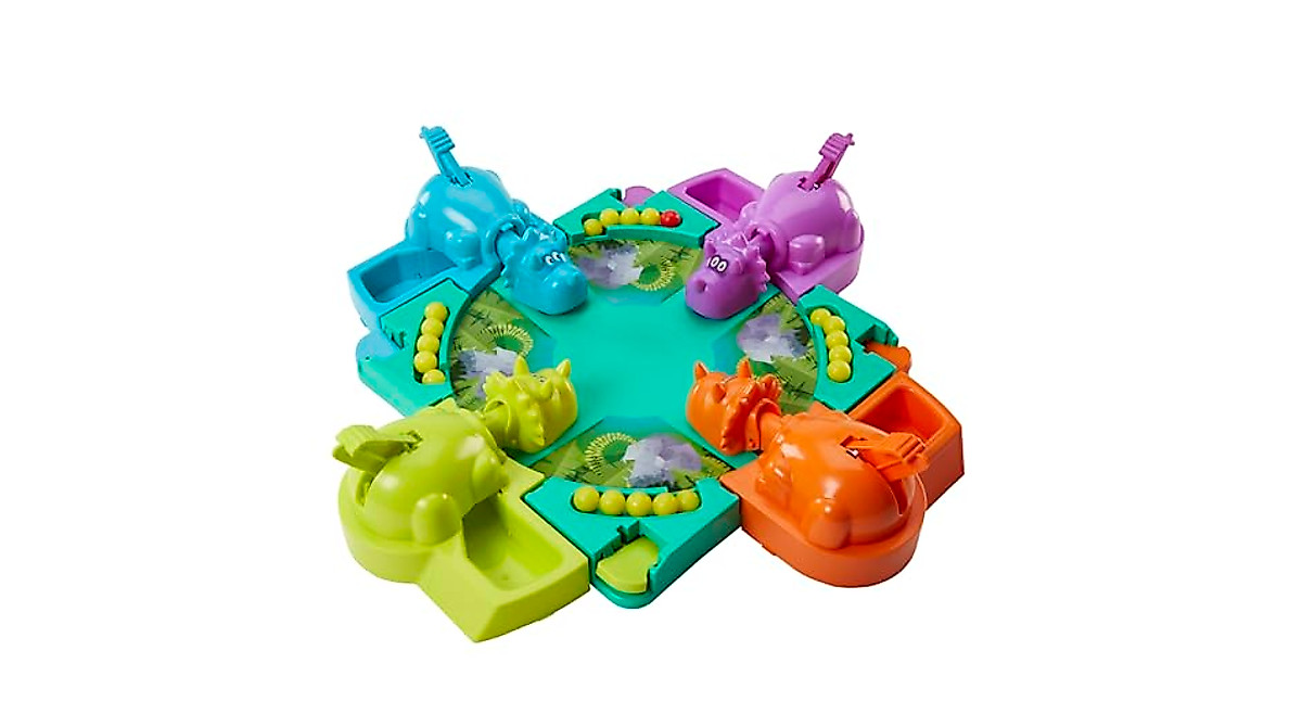 Hungry Hungry Hippos Dino Edition - Fun Board Game